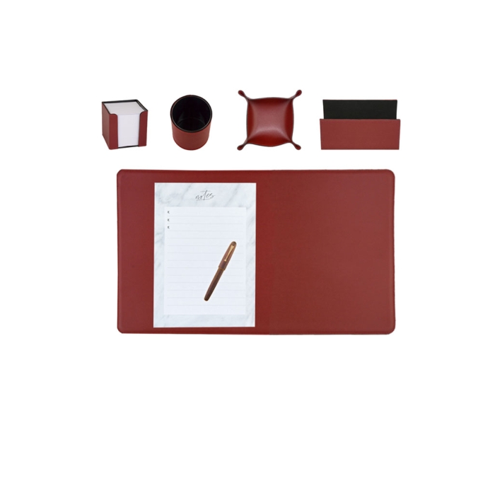 Sous-main de Bureau en Cuir | Élégance et Organisation - Frandi
